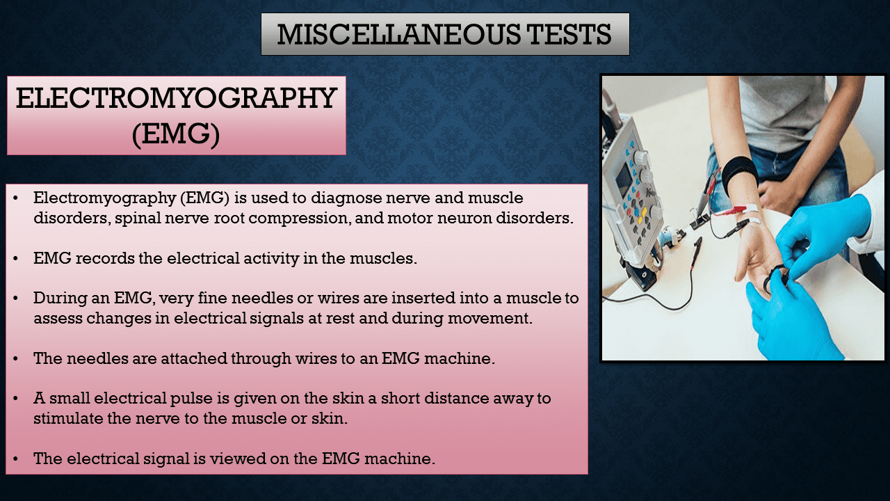 Neurology Diagnostic Tests Pictorial Presentation - NeuroHealth
